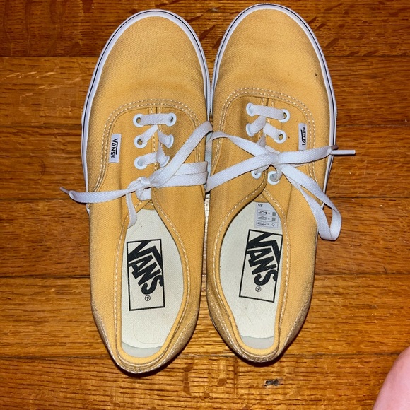 Vans | Shoes | Yellow Vans | Poshmark